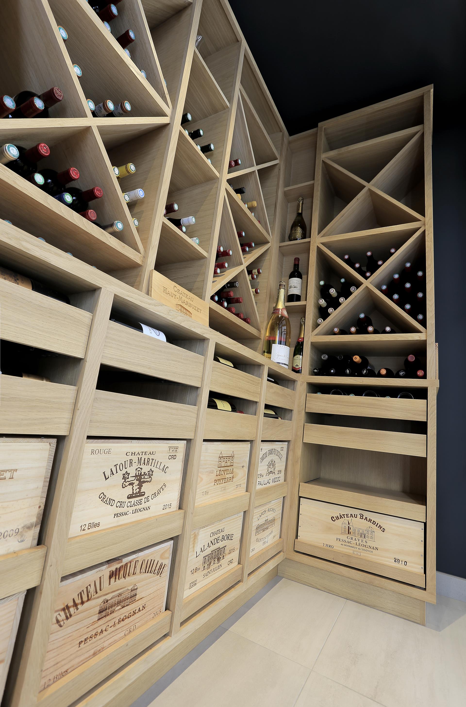 Rangement caves à vin Modulorack - EuroCave Swiss
